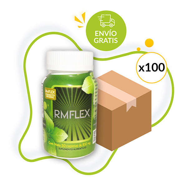 100 RM FLEX ORIGINAL 30 CAPLETAS DE 850 MG – Limón con Chía